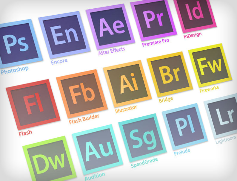 Adobe creative suite family : foxtcolli